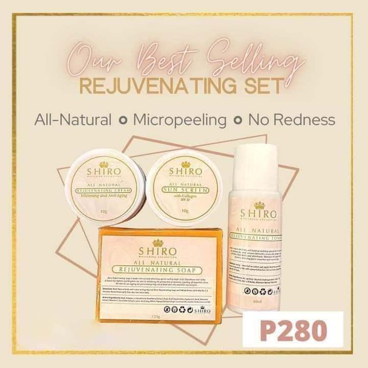 S H I R O Rejuvenating Set | Lazada PH