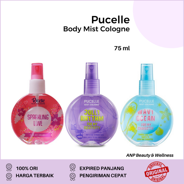 Pucelle Body Mist Cologne 75 ml | Lazada Indonesia