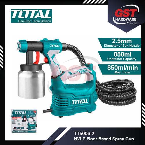 Total HVLP Floor Based Spray Gun Aluminum 500W - TT5006-2 | Lazada