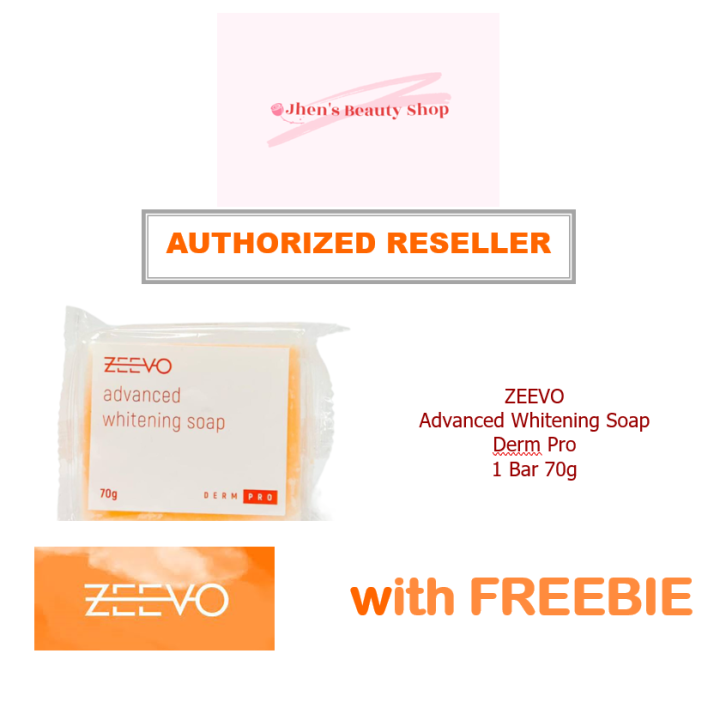 Zeevo Advanced Whitening Soap Derm Pro 70g | Lazada PH