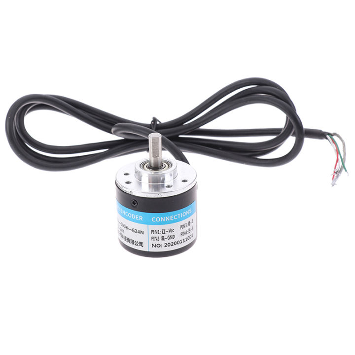 100/200/360/400/500/600P/R Photoelectric Incremental Rotary Encoder 5V ...