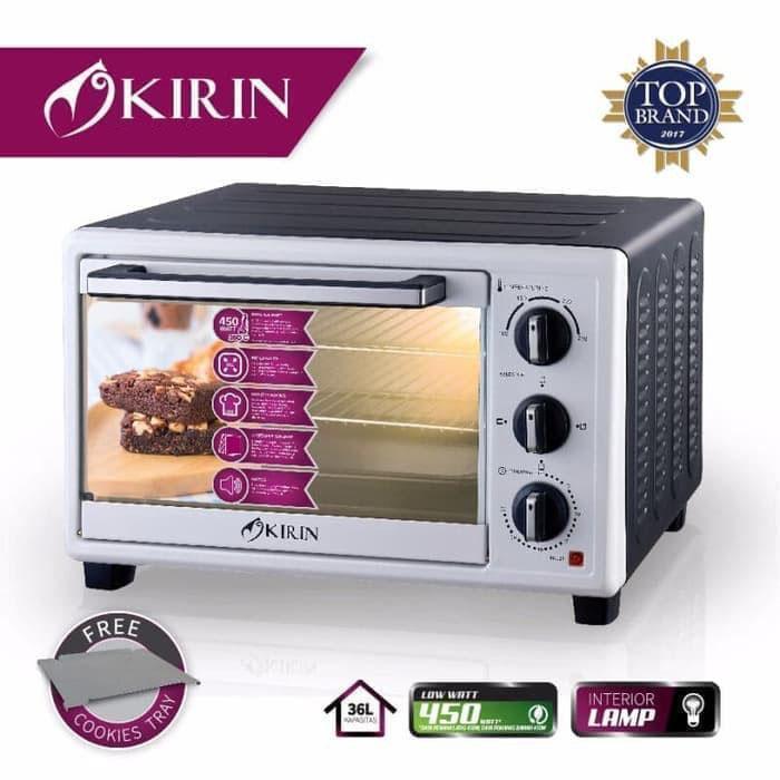 KIRIN KBO-360LW Oven Toaster 36 Liter Low Watt KBO360LW With Lamp ...