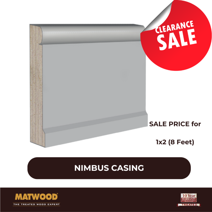 CLEARANCE SALE Matimco Matwood Moulding NIMBUS CASING 8 feet | Lazada PH