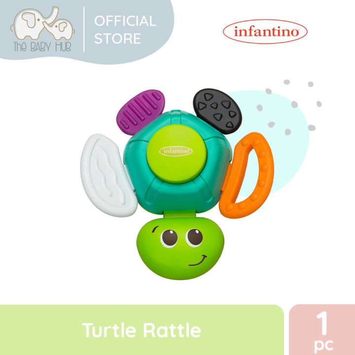 Infantino Turtle Rattle | Lazada PH