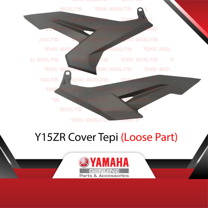 ★Yamaha Original Y15ZR Y15 V1 V2 Body Cover Set Tepi Side Hitam Mati Matt Black - B17-F1711-00 ...