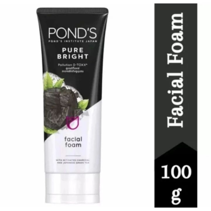 Ponds Pure Bright Facial Foam 100g | Lazada Indonesia