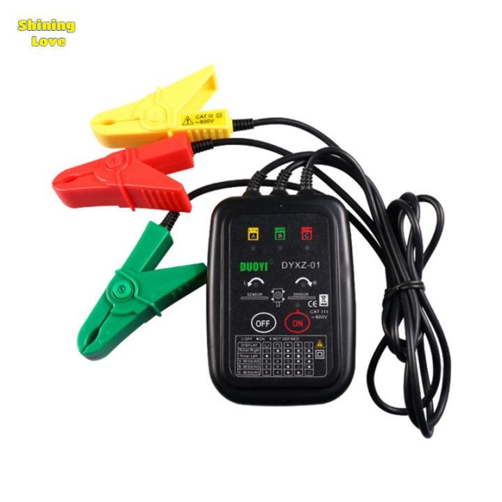 3 Phase Rotation Tester Non Contact, DYXZ01 AC70V~600V 300mVA Portable ...