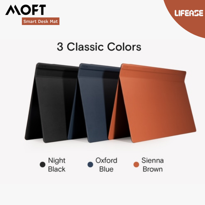 [BD SALE] MOFT Smart Desk Mat แผ่นรองโต๊ะอัจฉริยะ ชิ้นแรกบนโลกที่รวบรวม "แผ่นรองโต๊ะ/ที่ตั้ง/ที่ ...