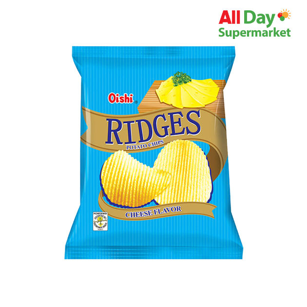 Oishi Ridges Chips Cheese 60G | Lazada PH