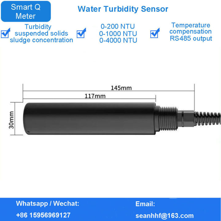 Water Turbidity Sensor Turbidity Analyzer Sewage Sludge Concentration ...