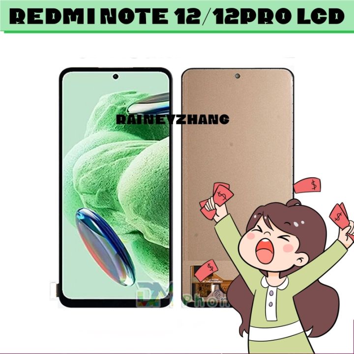 FOR Redmi Note 12/12PRO LCD Display Touch Screen Replacement | Lazada PH