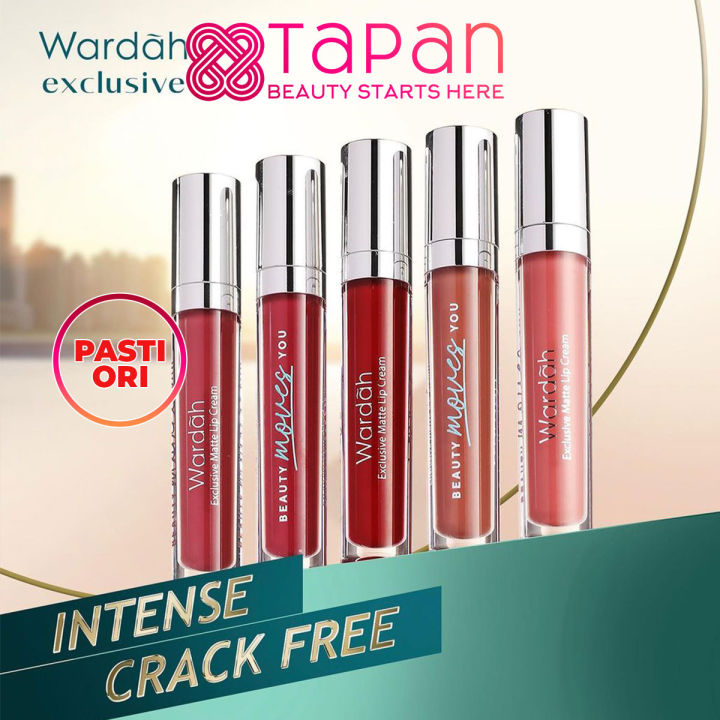 Wardah Exclusive Matte Lip Cream Lushlip Liquid Lip Cream | Lazada ...