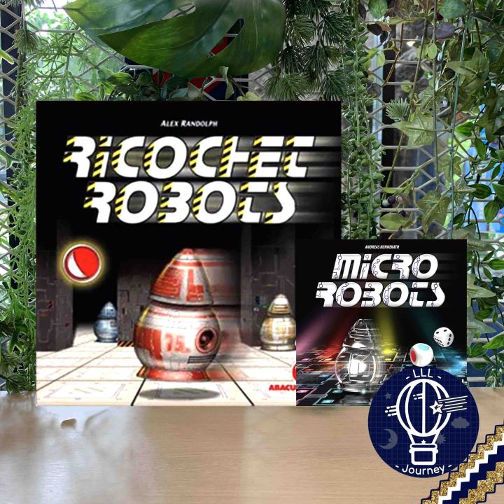 Ricochet Robots [DE/EN] / Micro Robots [บอร์ดเกม Boardgame] | Lazada.co.th