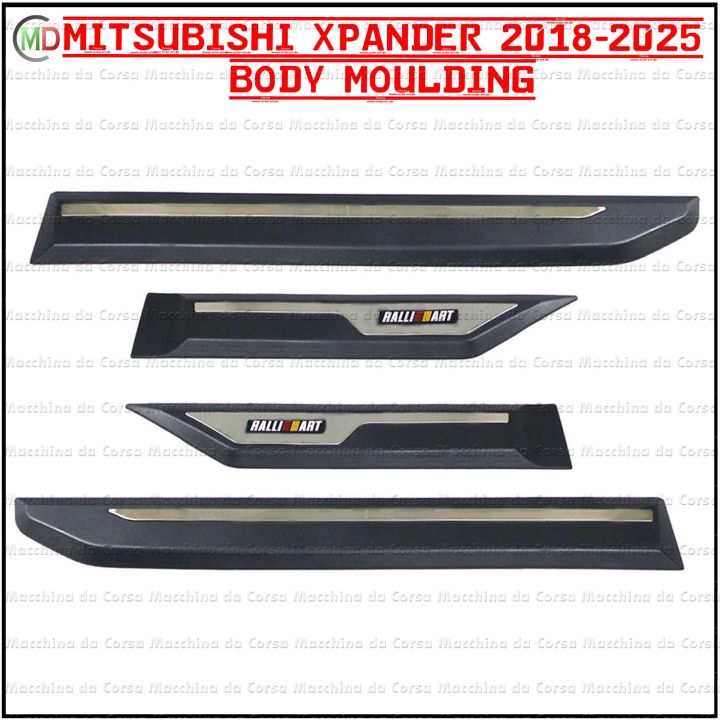 Mitsubishi Xpander 2018-2025 Side Body Moulding Side Cladding | Lazada PH