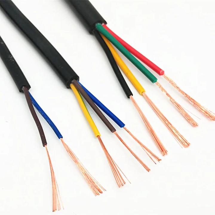 10Meter 26 AWG RVV 2/3/4/5/6/8/10/12 Cores Copper Wire Conductor ...