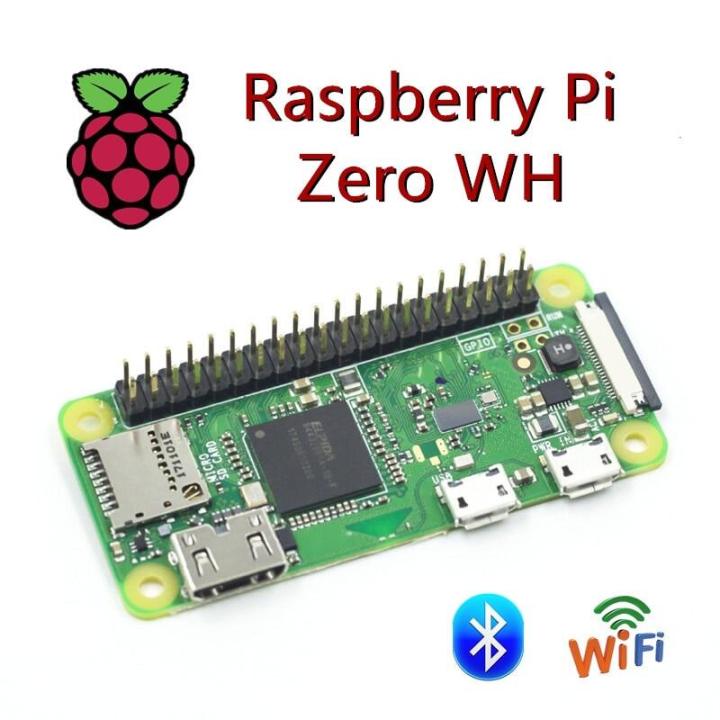 Raspberry Pi Zero Wh Board 1Ghz Cpu 512Mb Ram พร้อม Wifi Bluetooth Pi0 Rpi 0 Wh พร้อมการบัดกรี ...