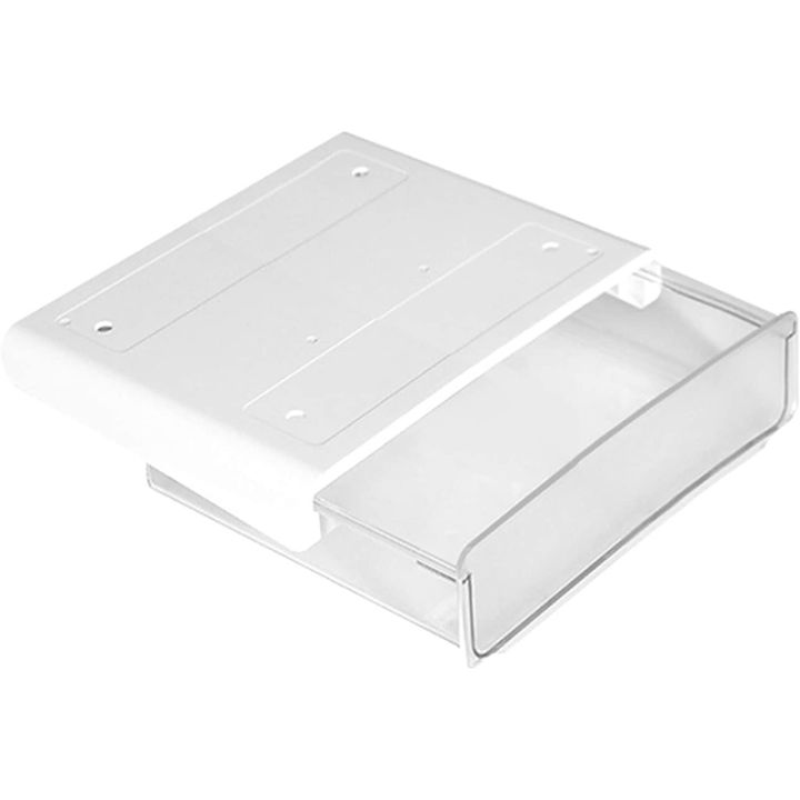 (KFAT) Under Desk Drawer Organizer, Self-Adhesive -Up Under Desk ...