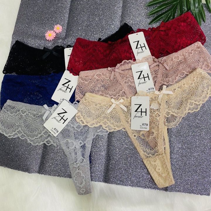 กางเกงชั้นในจีสตริงลูกไม้Sexy🔥G-String 🔥ZH.679 | Lazada.co.th
