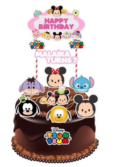 TSUM TSUM Cake Topper | Lazada