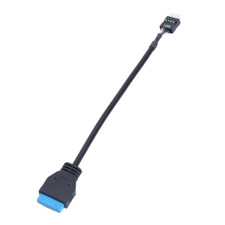 USB 3.0 Header to USB 2.0 Motherboard Adapters Cable Converters 20Pin ...