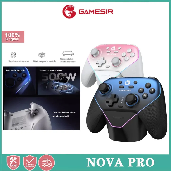 GameSir Nova Pro Supernova three-mode wireless gamepad, Hall stick,Xbox ...