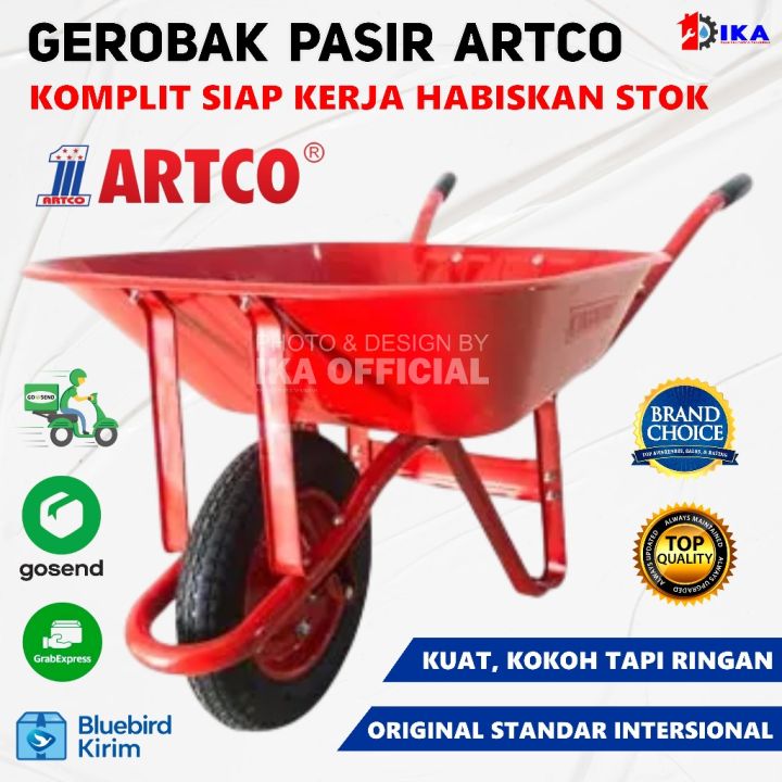 Gerobak Sorong Artco Asli / Gerobak Pasir Artco GOSEND and GRAB only ...