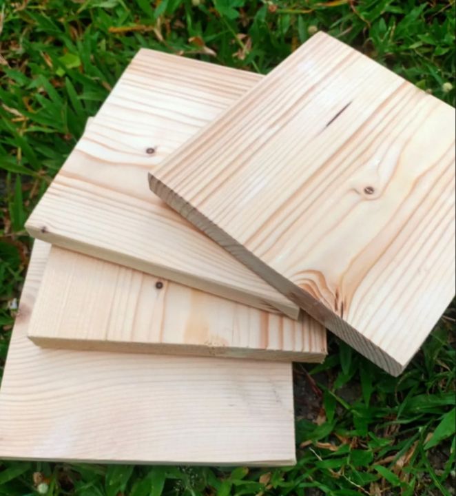 WC 1pc. Square Wood - 9cm x 9cm Smooth On All Sides Made Of Solid Wood ...