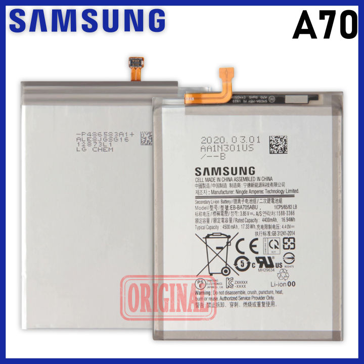 Samsung Galaxy A70 Battery Original Model EB-BA705ABU Fit SM-A705FN/DS ...