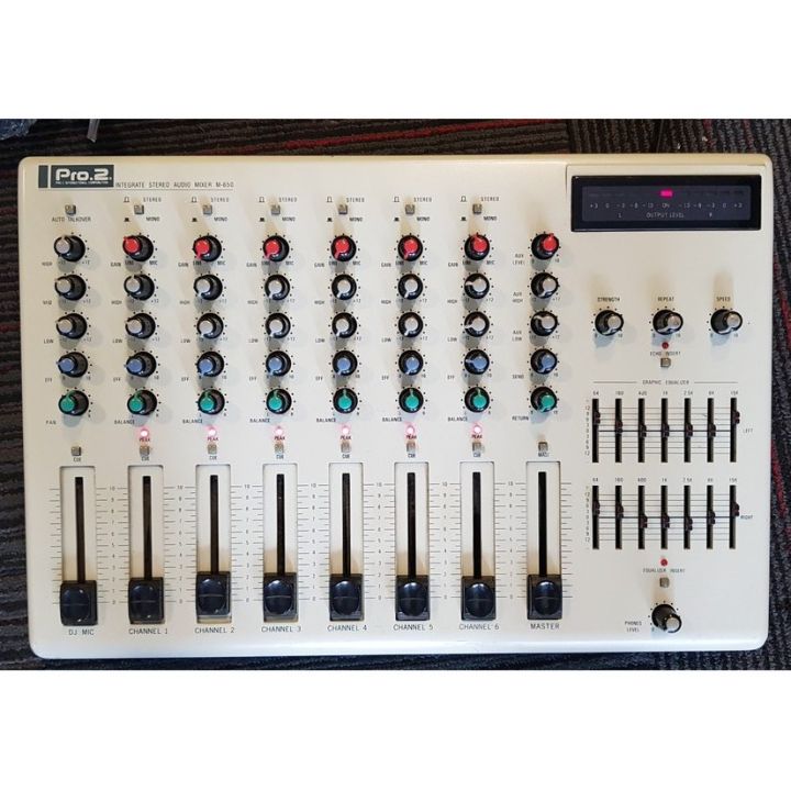 Pro 2 Integrated Stereo Mixer M650 With Equalizer | Lazada