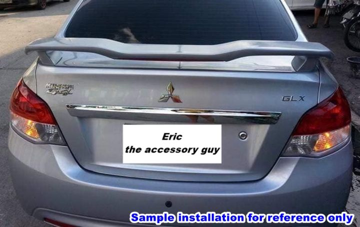 Mitsubishi mirage G4 spoiler 2012-2019 | Lazada PH