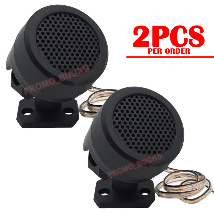 1 PAIR Round 700W Piezo Tweeter Small With Grills Heavy Duty | Lazada PH