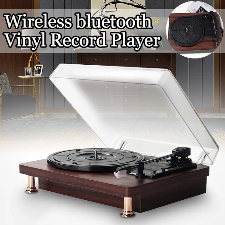 【Local seller +COD】Turntable With Speakers Vintage Phonograph Record ...