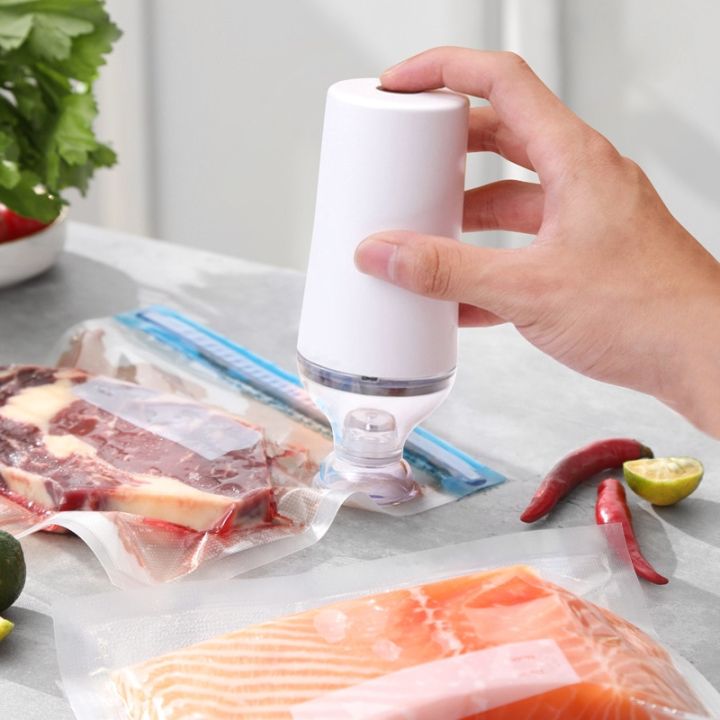 Yi tai Food vacuum pumps Charge Hand Held Small Vacuum Machine Kitchen ...