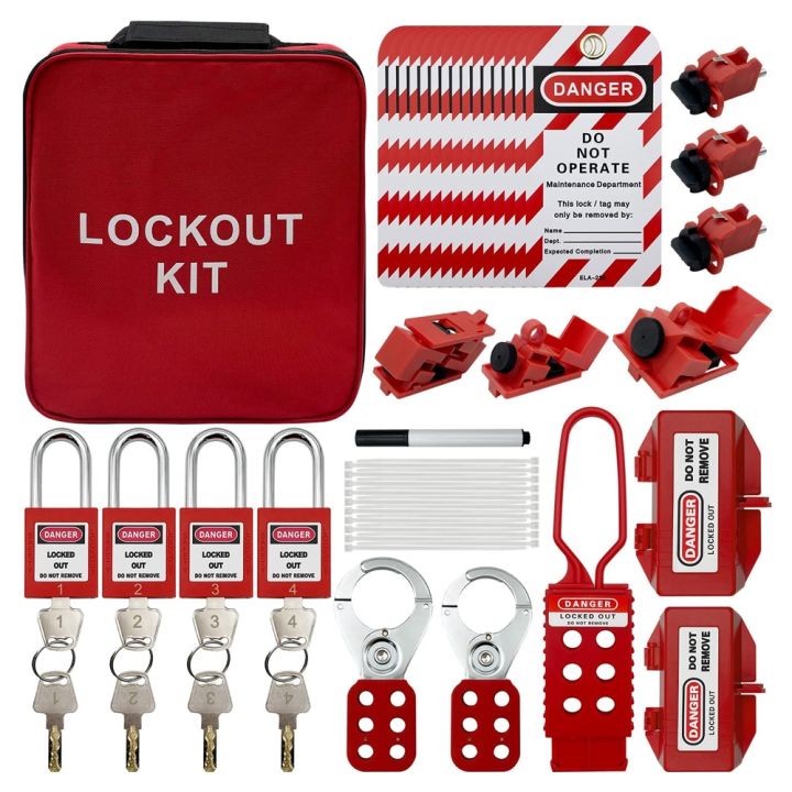 Industrial Personal Maintenance Safety Loto Locks Electrical Circuit ...