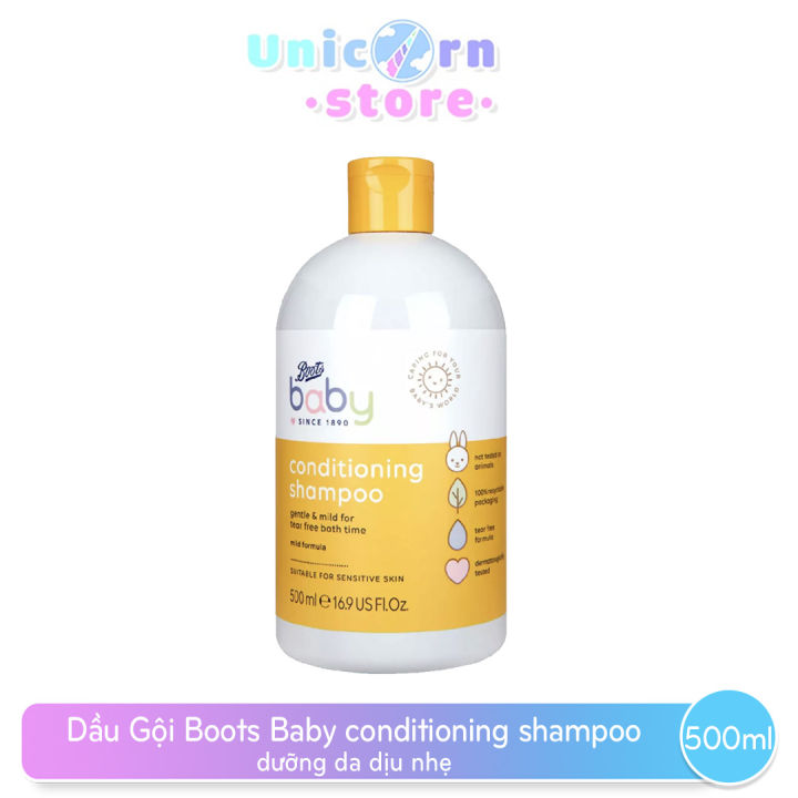Dầu Gội Xả Cho Bé Boots Baby Conditioning Shampoo 500ml | Lazada.vn
