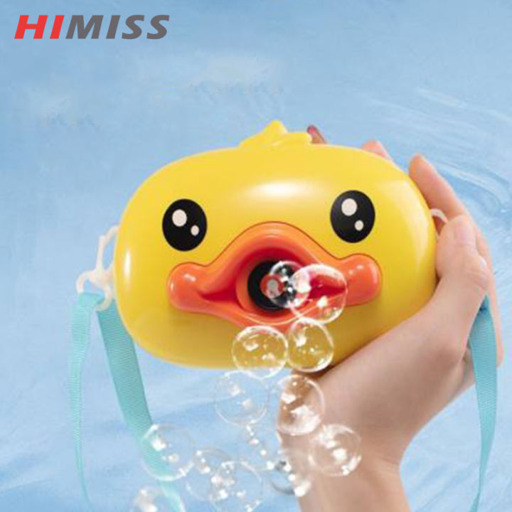 HIMISS Cute Bubble Camera Sprayer Waterproof Electric Automatic Bubble ...