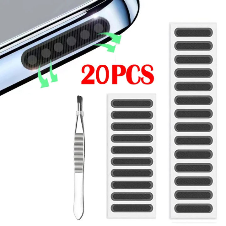 10/20pcs Universal High-density Fiber Material Phone Dustproof Net ...