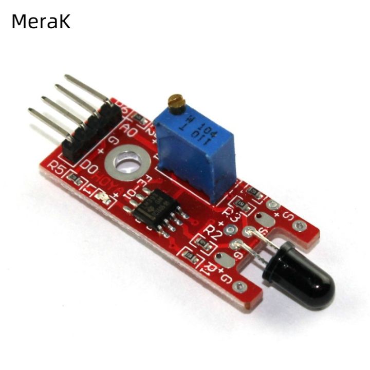 Ky 026 Flame Sensor Module Ir Sensor Detector For Temperature Detecting Suitable For Arduino