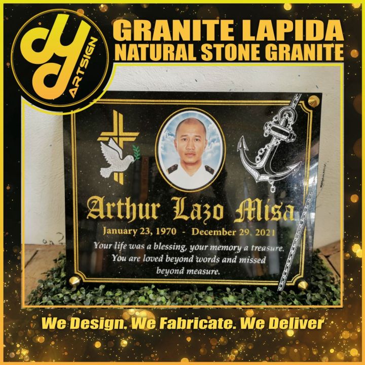 DYD ℠ • Natural Granite Lapida Slab - Black Galaxy Granite | Lazada PH