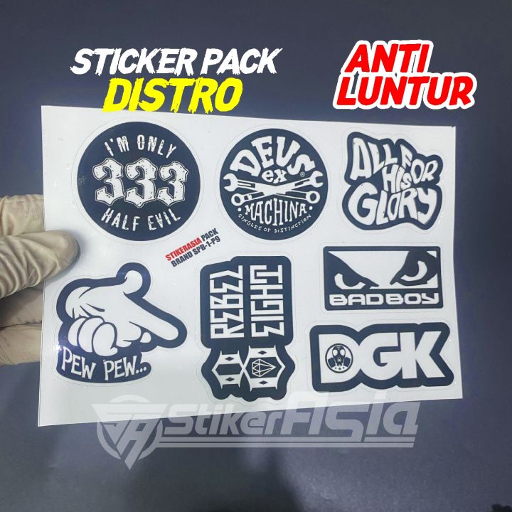 STIKER PACK BRAND SPB-1-P9 STICKERASIA Sticker Label Sticker Distro ...