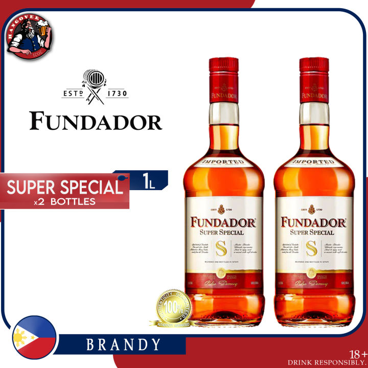 Fundador Super Special 1 Liter 2 Bottle Bundle | Lazada PH
