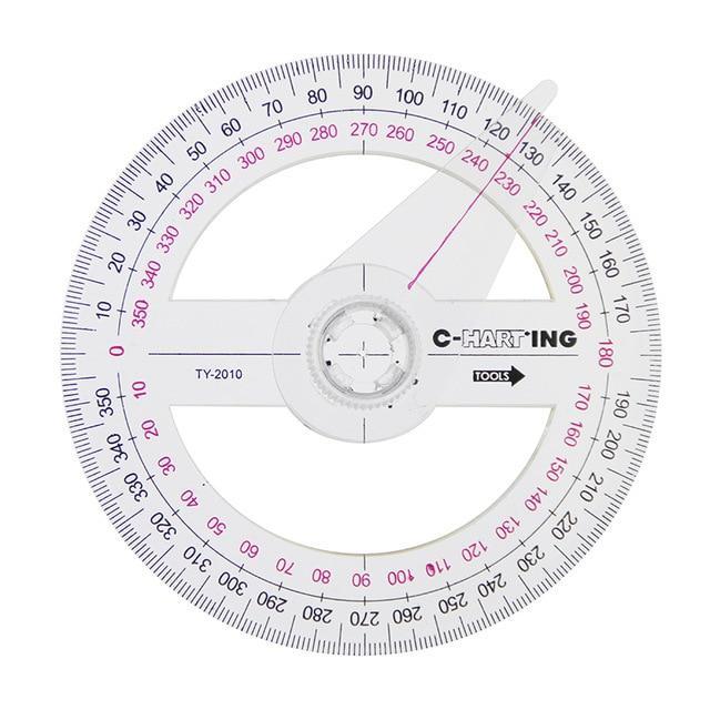 Protractor - 360 Degree Ruler Measuring Angle | Lazada