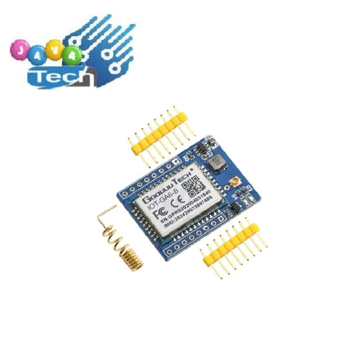 A6 Mini Quad Band Modem Serial GPRS GSM Module Pengganti SIM800L ...