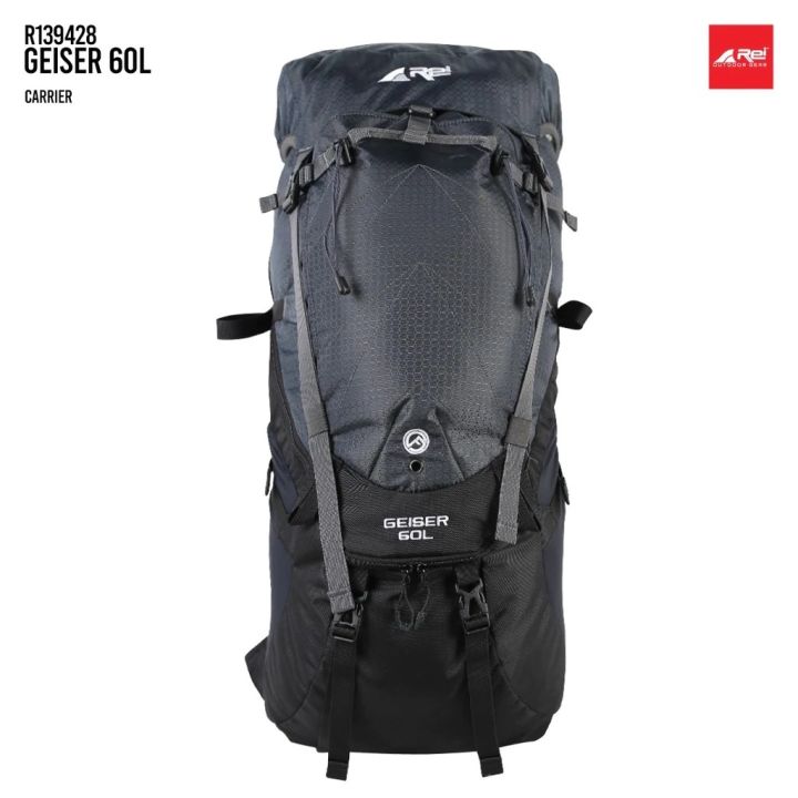 Tas Gunung / Carrier Rei Geiser 60 Liter Arei Outdoorgear + Raincover ...