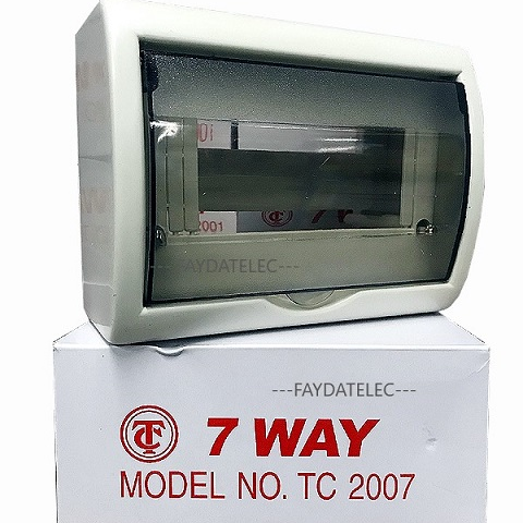 TC 7WAY PVC DB BOX / MCB BOX | Lazada