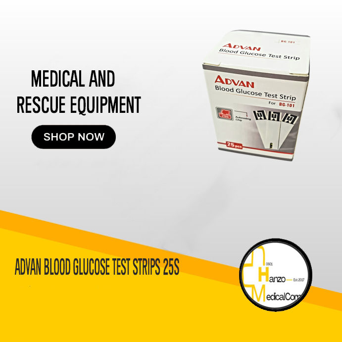 Advan Blood Glucose Test Strips 25's | Lazada PH