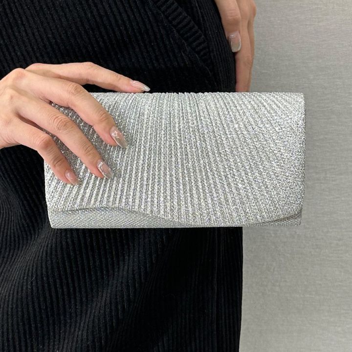 Fashionable and versatile pleated mini handheld dinner bag | Lazada PH
