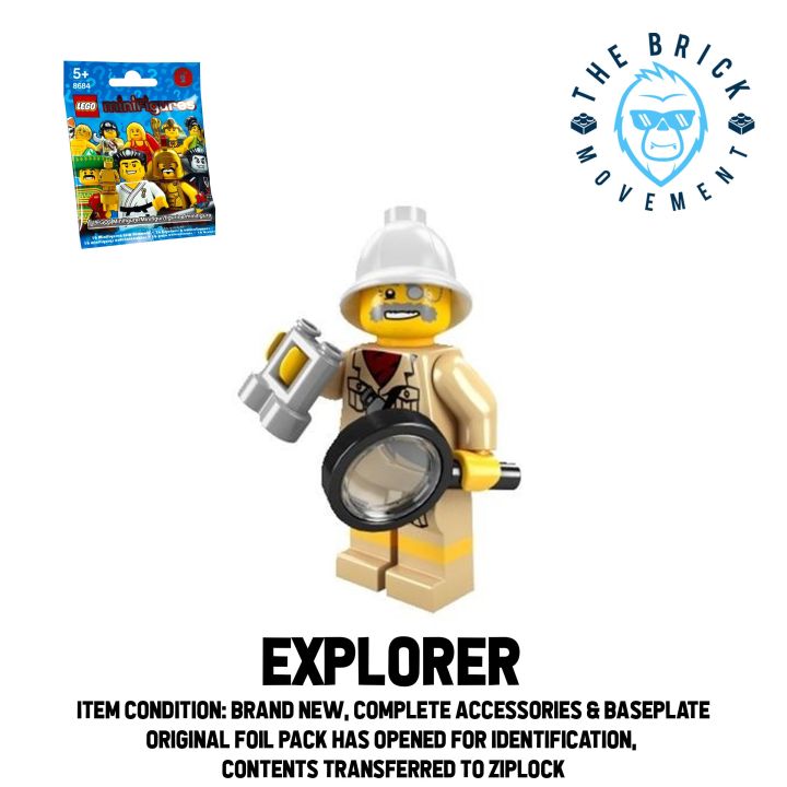 LEGO® Collectible Minifigure Series 2: Explorer Minifigure | Lazada PH