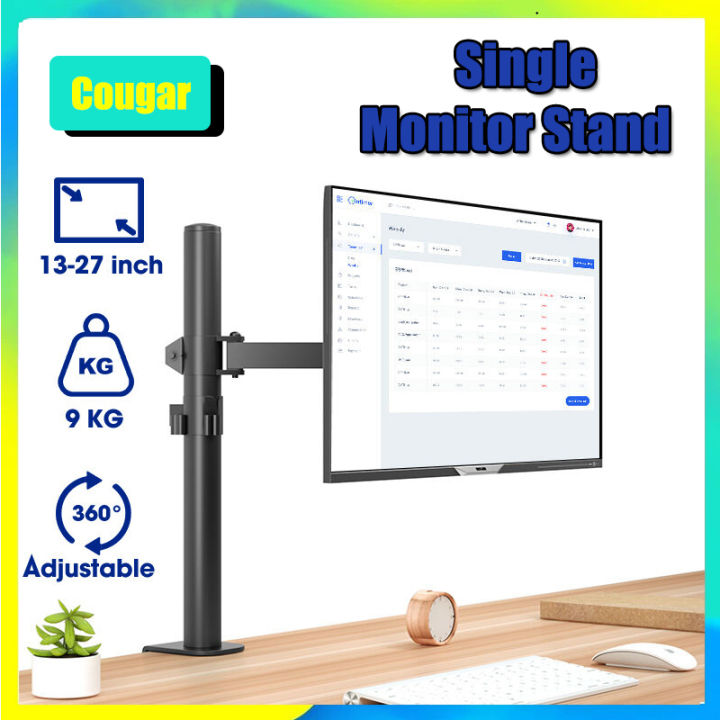 Single Monitor Mount Single Monitor Stand Suitable for 14-27 inch ...