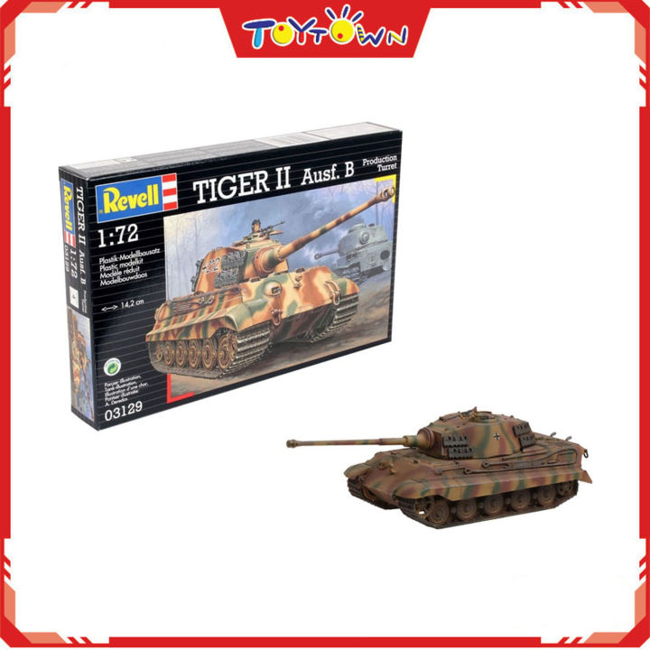Revell 1:72 Scale Plastic Model Kit: Tiger II Ausf. B | Lazada PH